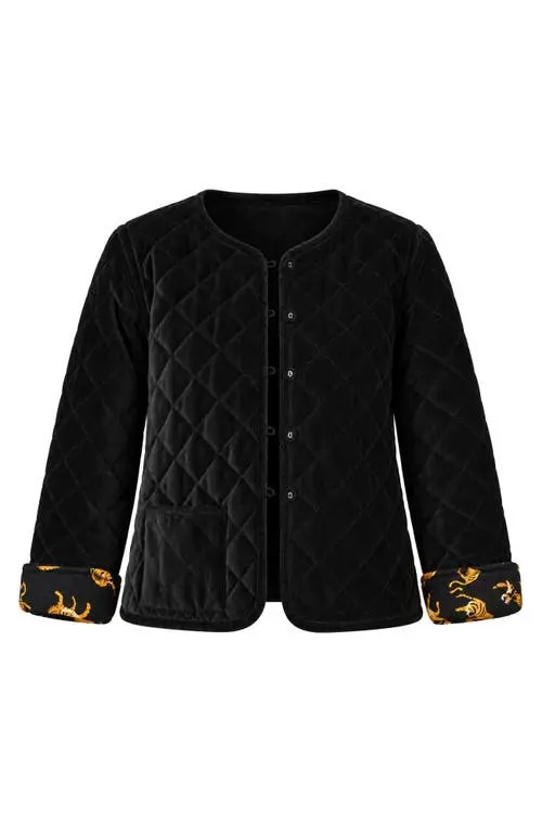 YUMI Quilted Reversible Jacket