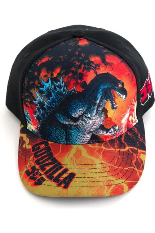 GODZILLA Snapback Baseball Cap