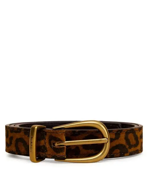 BOBBIES Montmartre Leather Belt - Wild Leo