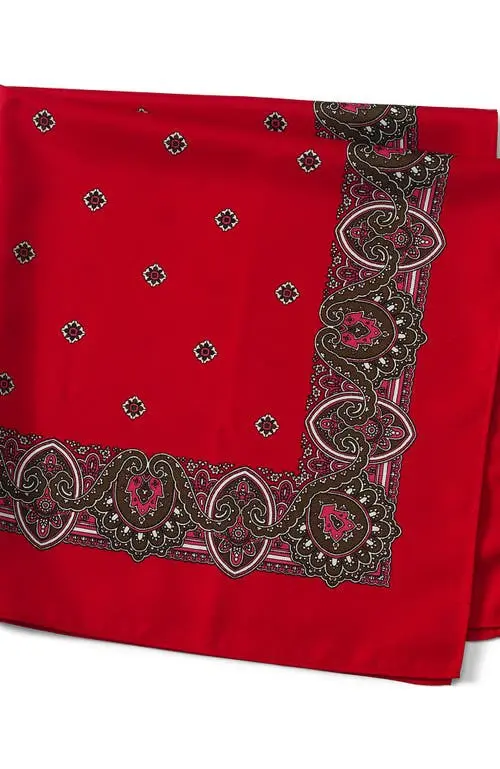 LANDS' END Printed Square Scarf