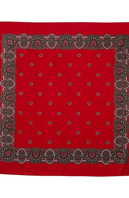 LANDS' END Printed Square Scarf