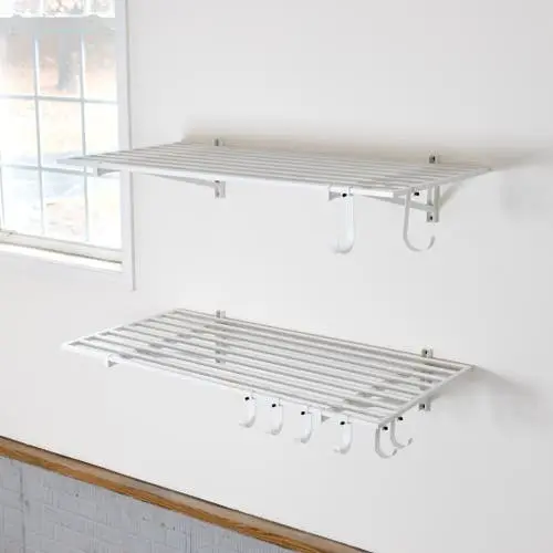 STOREYOUR 2' X 4' Bristol Garage Wall Mount Shelves2 Pack