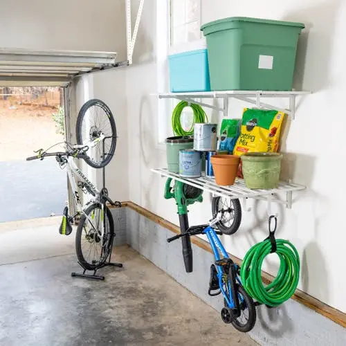 STOREYOUR 2' X 4' Bristol Garage Wall Mount Shelves2 Pack