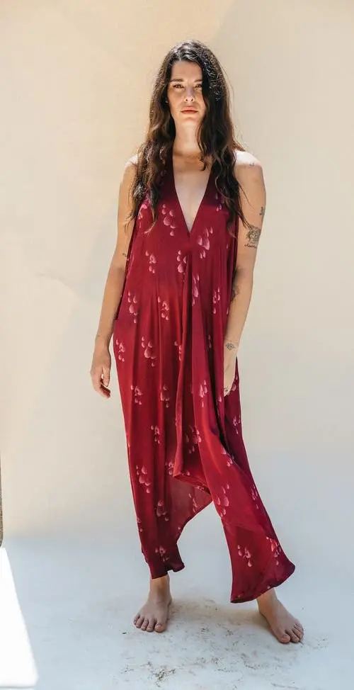 SUN CHILD Classic Silk Dress Adler