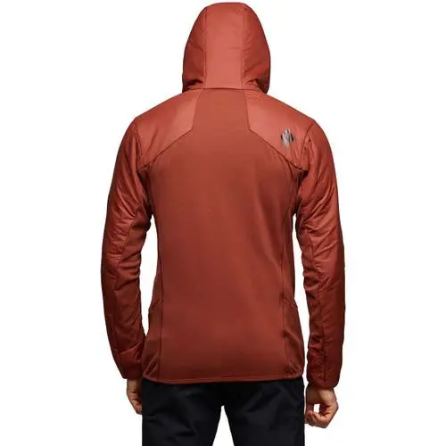 BLACK DIAMOND First Light Hybrid Hooded Jacket - Iron Red