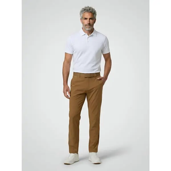 BLANCO CLOTHING Classic Golf Pant Straight Leg Ts - Foxtrot Brown