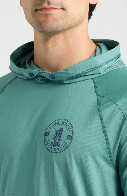 Tommy Bahama Chill Time Drifter Islandzone® Hooded Rashguard
