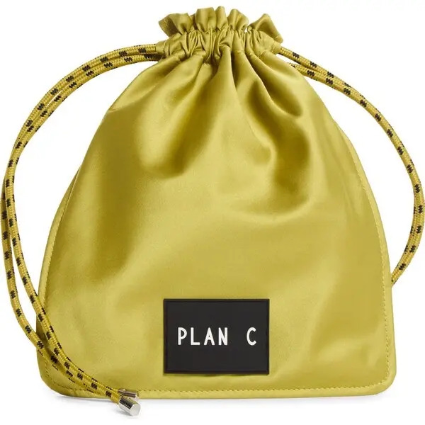 Plan C Satin Bucket Bag