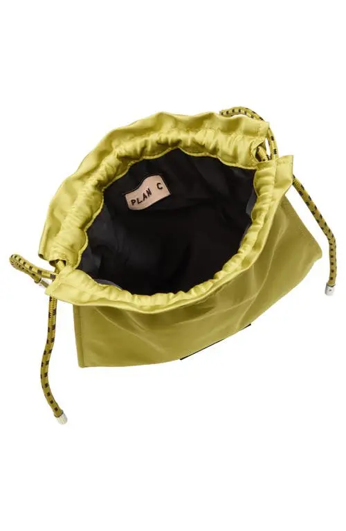 Plan C Satin Bucket Bag
