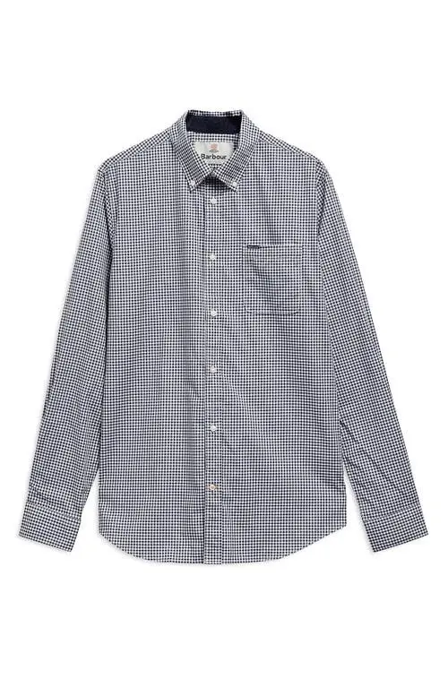 Barbour Harbourwall Tailored Gingham Button-down Shirt