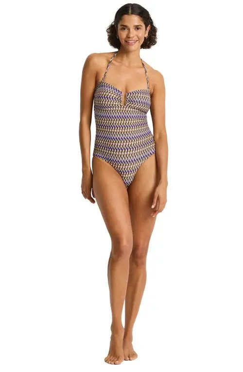 SEA LEVEL U-bar Bandeau One-piece Swimsuit