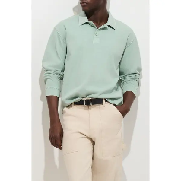 ALEX MILL Cotton Jersey Rugby Shirt