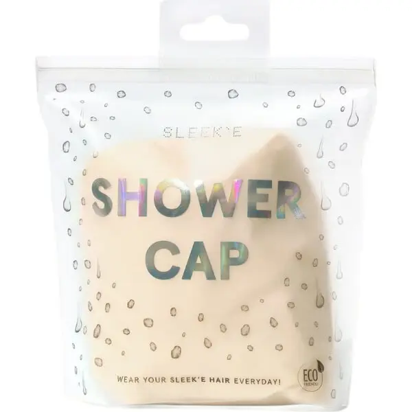 SLEEKE  Thinking Cap Shower Cap - Sand