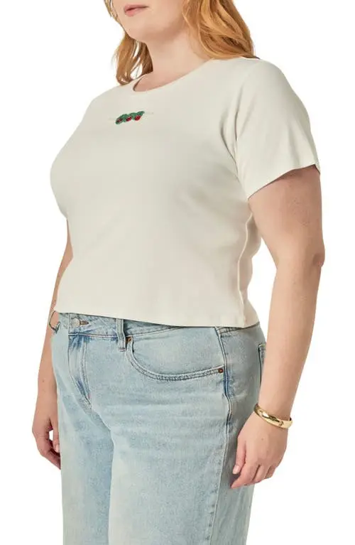 English Factory Olive Beaded Baby Tee