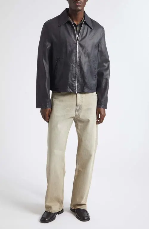 Our Legacy Third Cut Wide Straight Leg Jeans