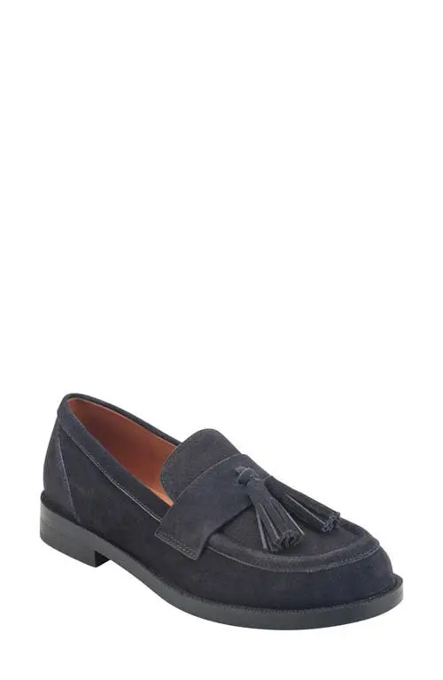 Marc Fisher Tifani Tassel Loafer - Dark Blue
