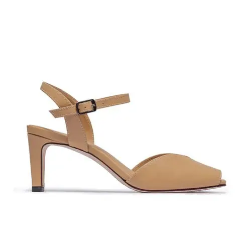 Bernardo Hartley Mid Heel Sandal - Dune