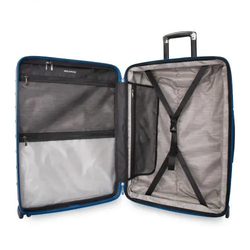 RICARDO BEVERLY HILLS Santa Rosa Hardside Expandable 24" Medium Checked Spinner - Graphite