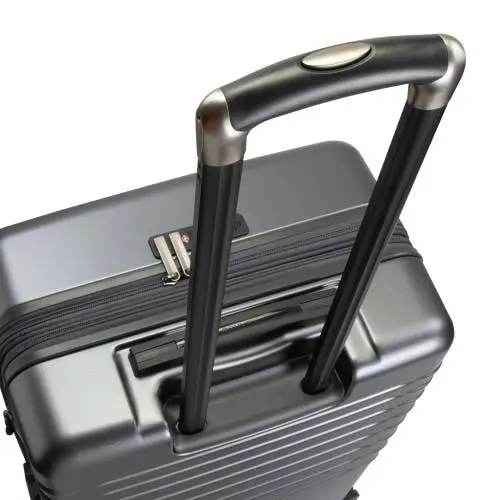RICARDO BEVERLY HILLS Santa Rosa Hardside Expandable 24" Medium Checked Spinner - Graphite