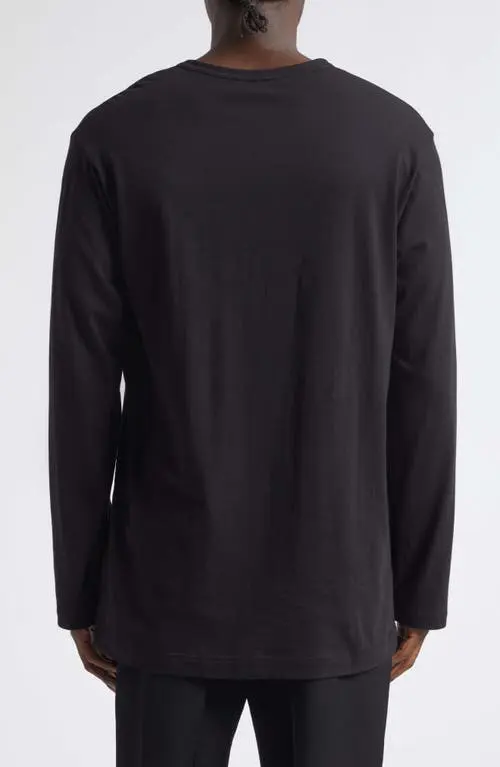 Yohji Yamamoto Long Sleeve Graphic T-shirt