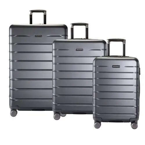 RICARDO BEVERLY HILLS Santa Rosa Hardside Expandable 3 Piece Set - Graphite
