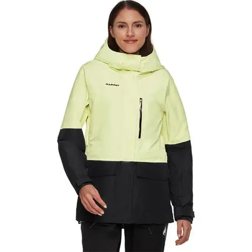 MAMMUT Fall Line Hs Thermo Hooded Jacket - Sulai/black
