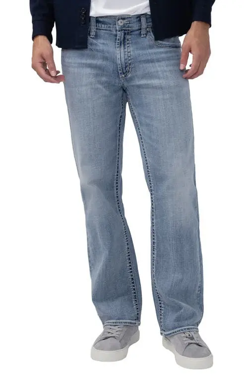 SILVER JEANS CO. Zac Relaxed Straight Leg Jeans