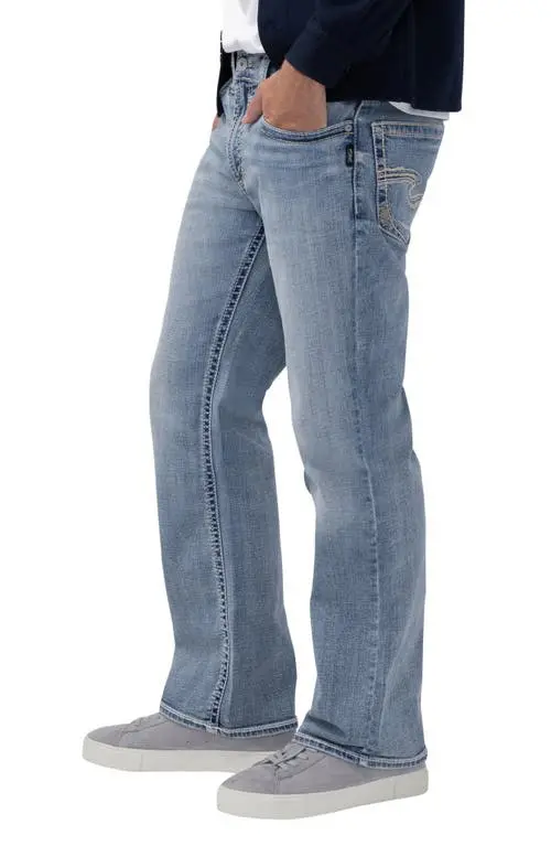 SILVER JEANS CO. Zac Relaxed Straight Leg Jeans
