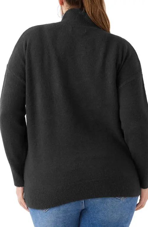 Karen Kane Shawl Collar Sweater - Black