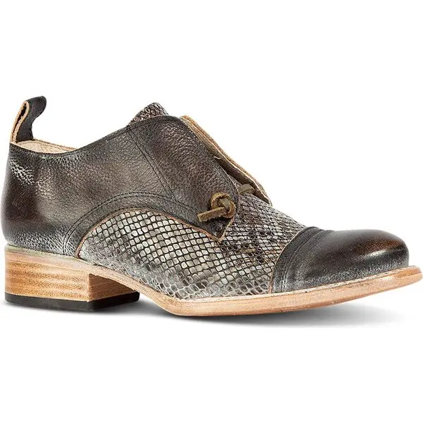 FREEBIRD Mabel Leather Shoe - Black Multi