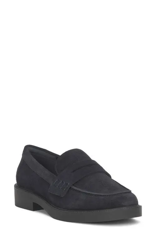 Lucky Brand Shyloe Penny Loafer - Dark Blue