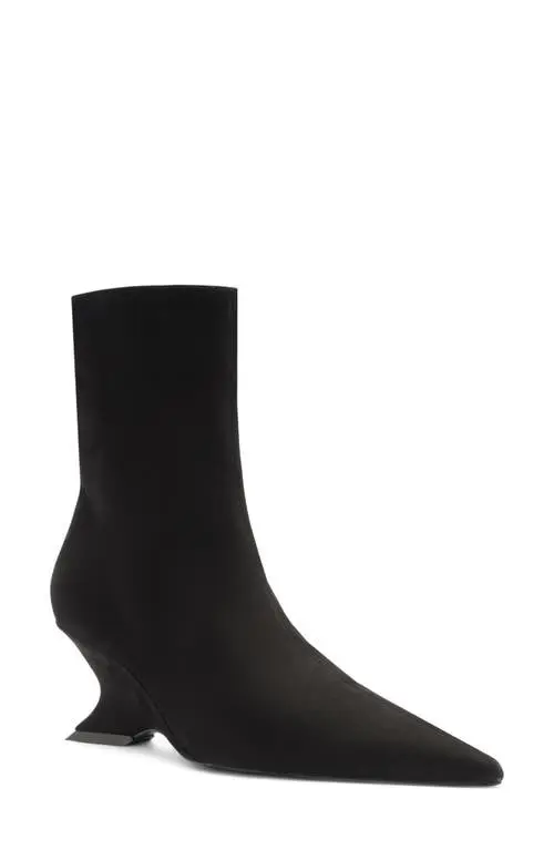 Schutz Siena Pointed Toe Wedge Bootie