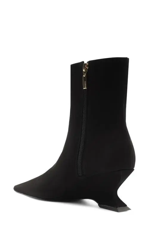 Schutz Siena Pointed Toe Wedge Bootie