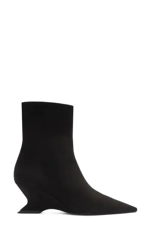 Schutz Siena Pointed Toe Wedge Bootie