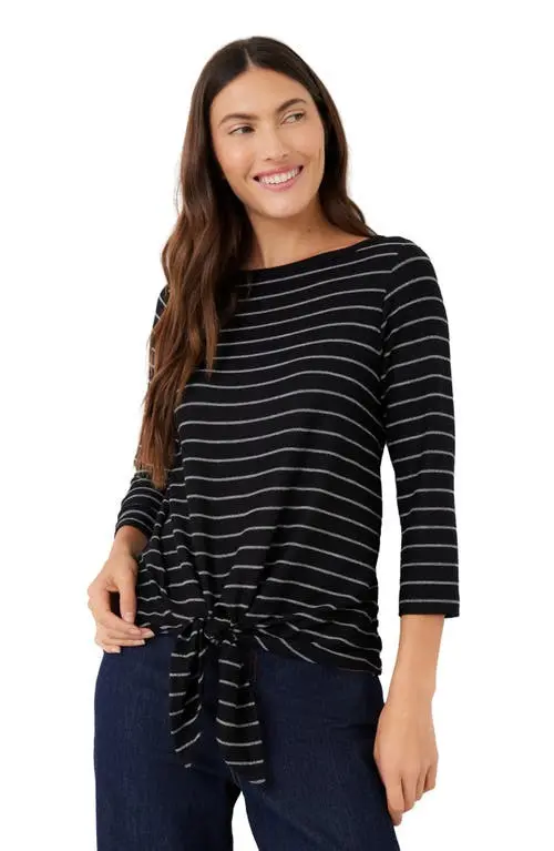 Karen Kane D Boatneck Top With Front Tie