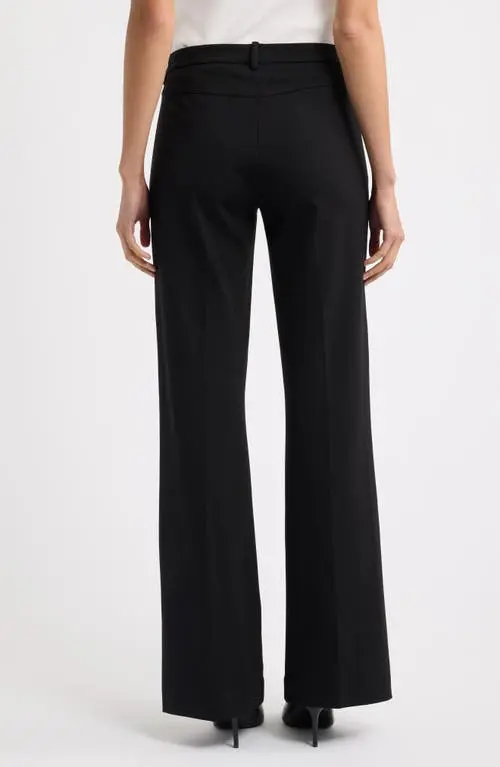 Kobi Halperin Reese High Waist Wide Leg Pants - Black