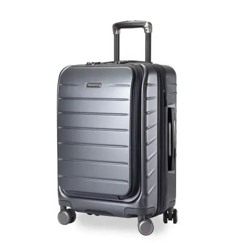 RICARDO BEVERLY HILLS Santa Rosa Hardside Expandable 2 Piece Set 20" Front Access Carry On & 24" Checked Spinner - Graphite