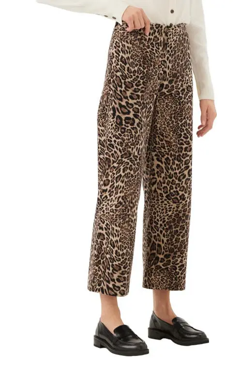Karen Kane Crop Wide Leg Corduroy Pants