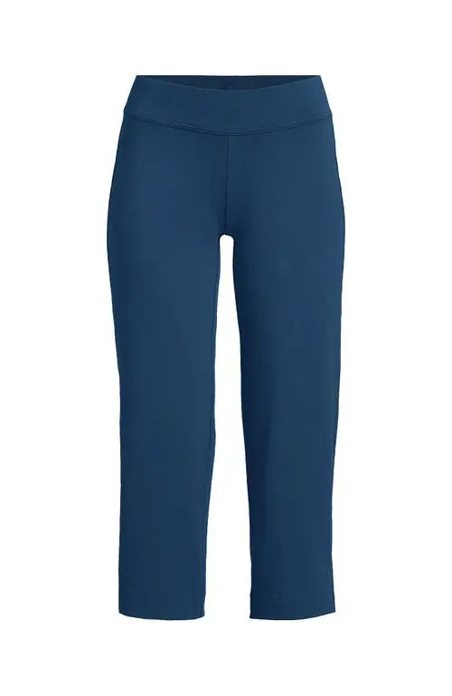 LANDS' END Starfish Mid Rise Pull On Crop Pants