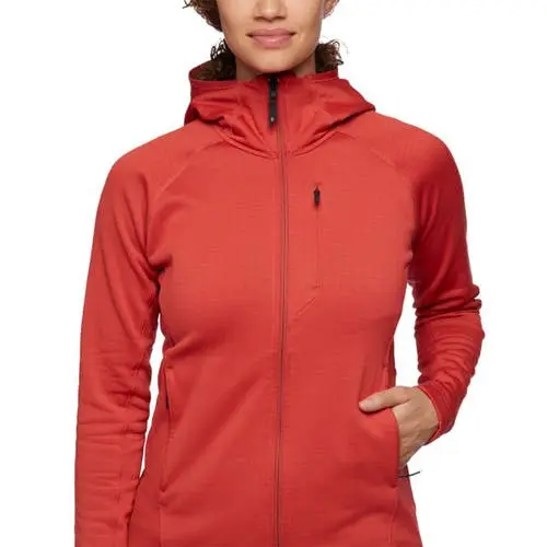 BLACK DIAMOND Factor Fleece Hoodie - Grenadine