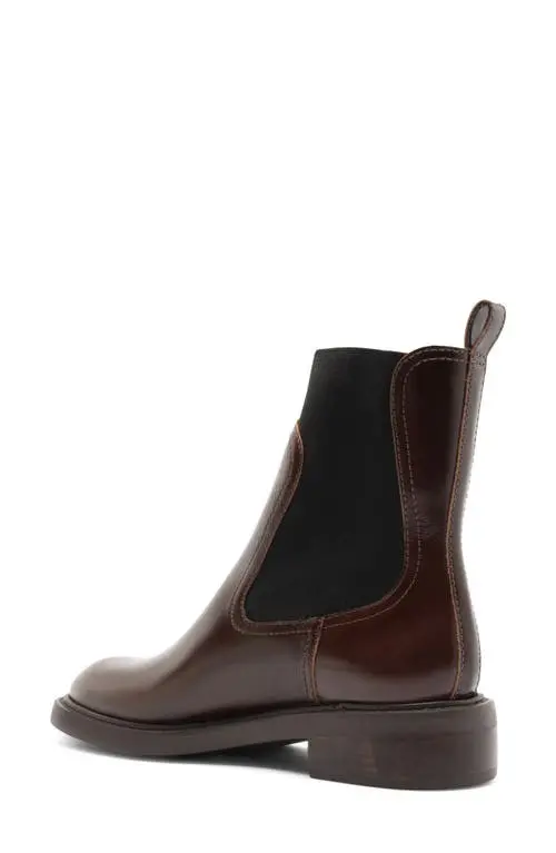 Schutz Olivia Chelsea Boot - Brown