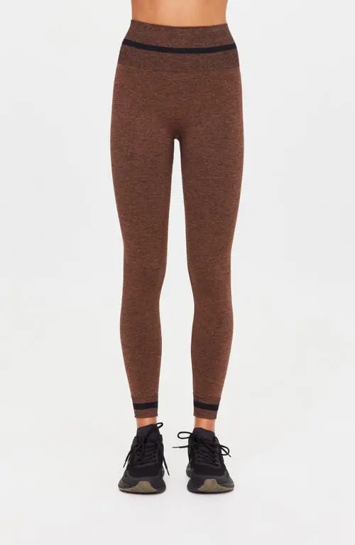 The Upside Marle Seamless Midi Leggings - Brown