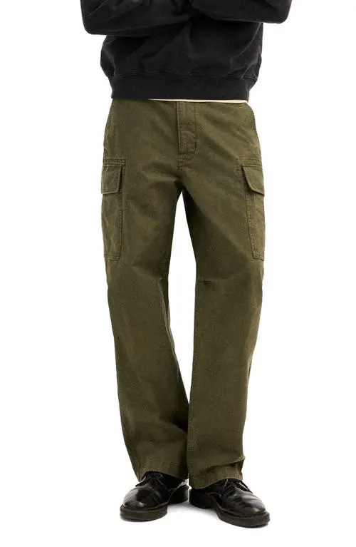 Madewell Straight Leg Cotton Cargo Pants