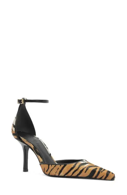 Schutz Jenny Pointed Toe Pump - Leopard Print