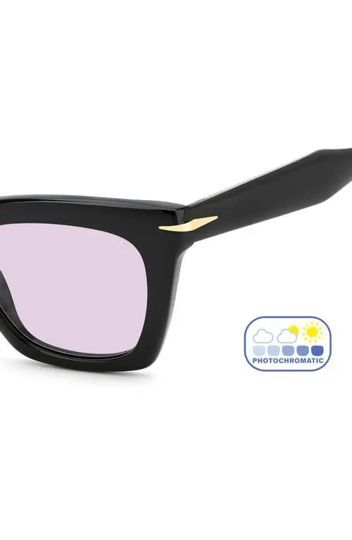 DB EYEWEAR BY DAVID BECKHAM Db 99 Photochromic Rectangular Sunglasses