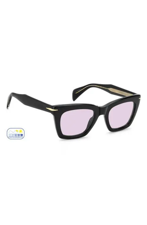 DB EYEWEAR BY DAVID BECKHAM Db 99 Photochromic Rectangular Sunglasses