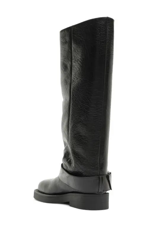 Schutz Patrice Up Leather Tall Boot