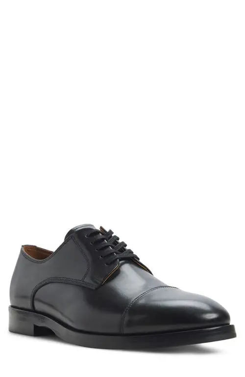 Brooks Brothers Clarkson Leather Cap Toe Derby - Black