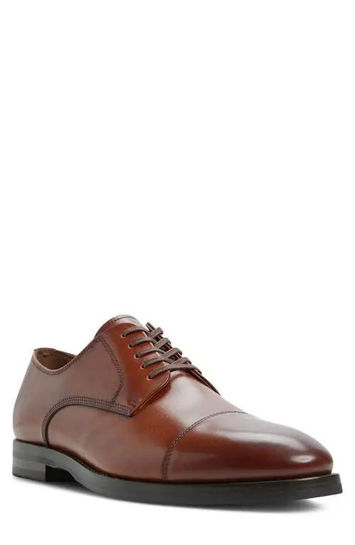 Brooks Brothers Clarkson Leather Cap Toe Derby - Tan