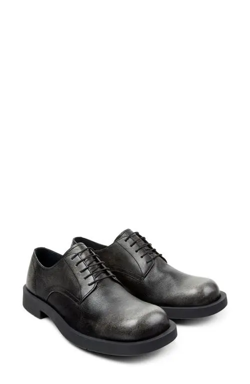 Camper Mil Leather Derby - Black Multi